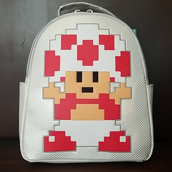 Nicole Miller | Bags | Nintendo Super Mario Toad Backpack | Poshmark